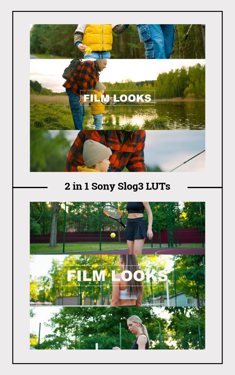 2 in 1 Sony Slog3 LUTs Pack for Professional Filmmakers – Premium ...